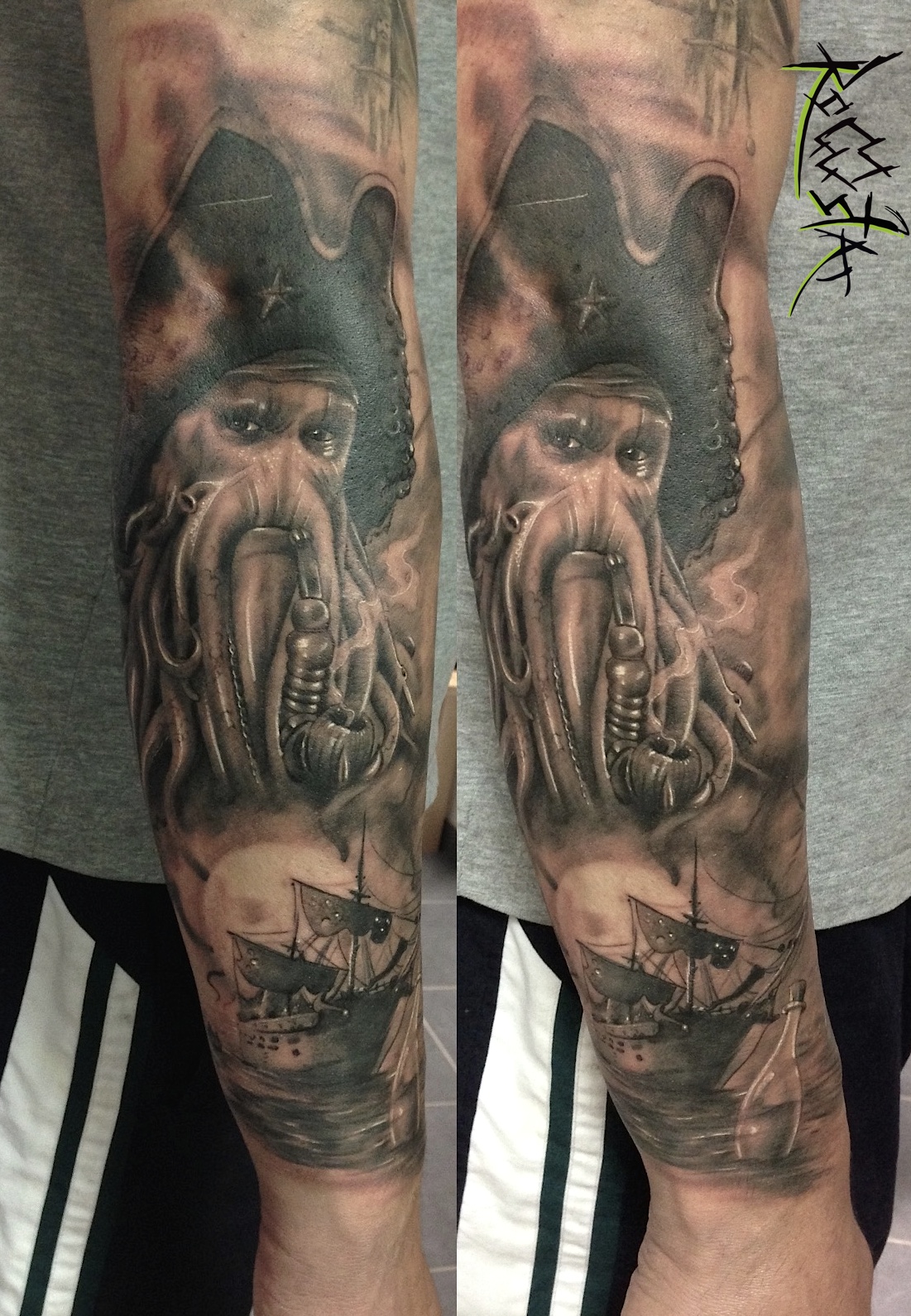 Tattoo Davy Jones Tattoo Styles Part Three | Good Vibrations Ink