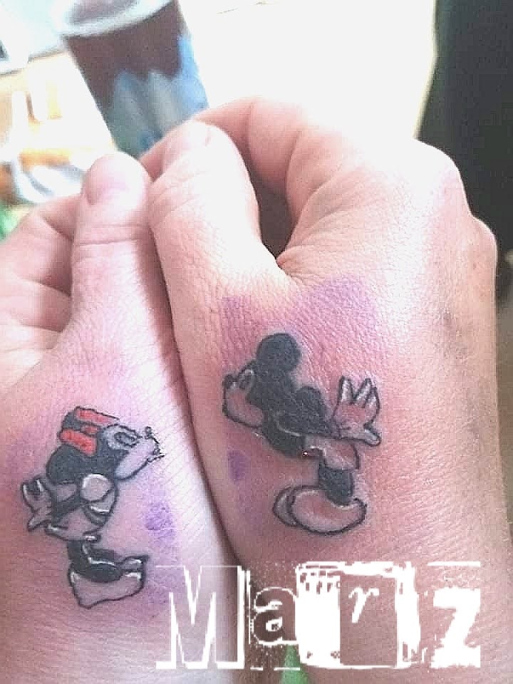 Mini Y Mickey Tattoos