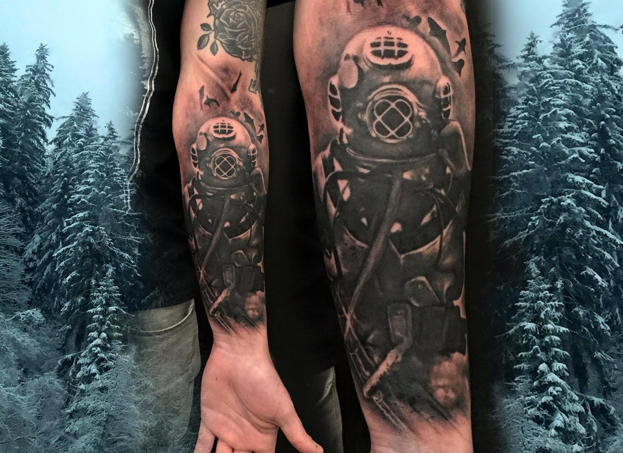 Tauchen Nach Tattoos