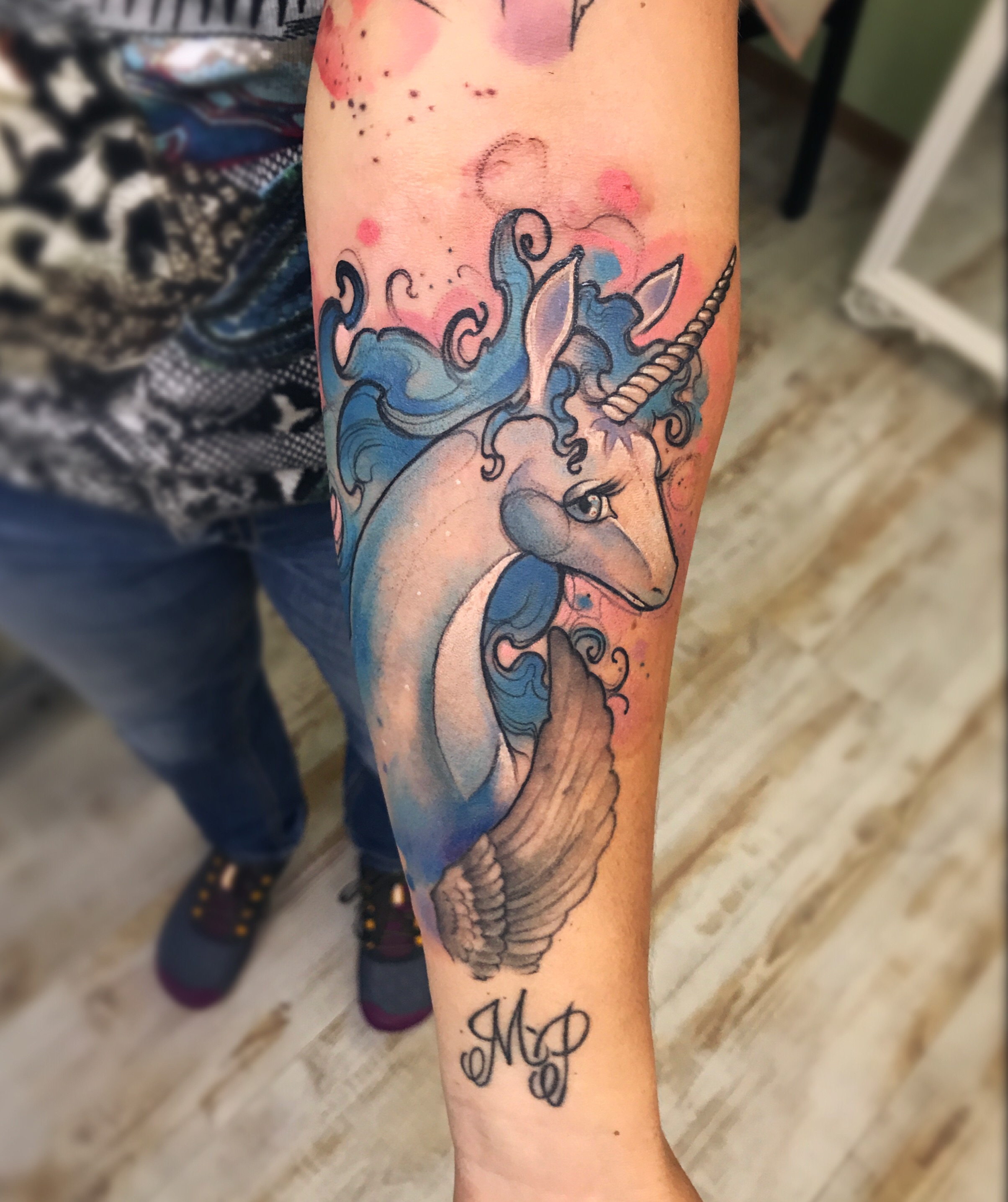 Das Letzte Einhorn Zitat Tattoo