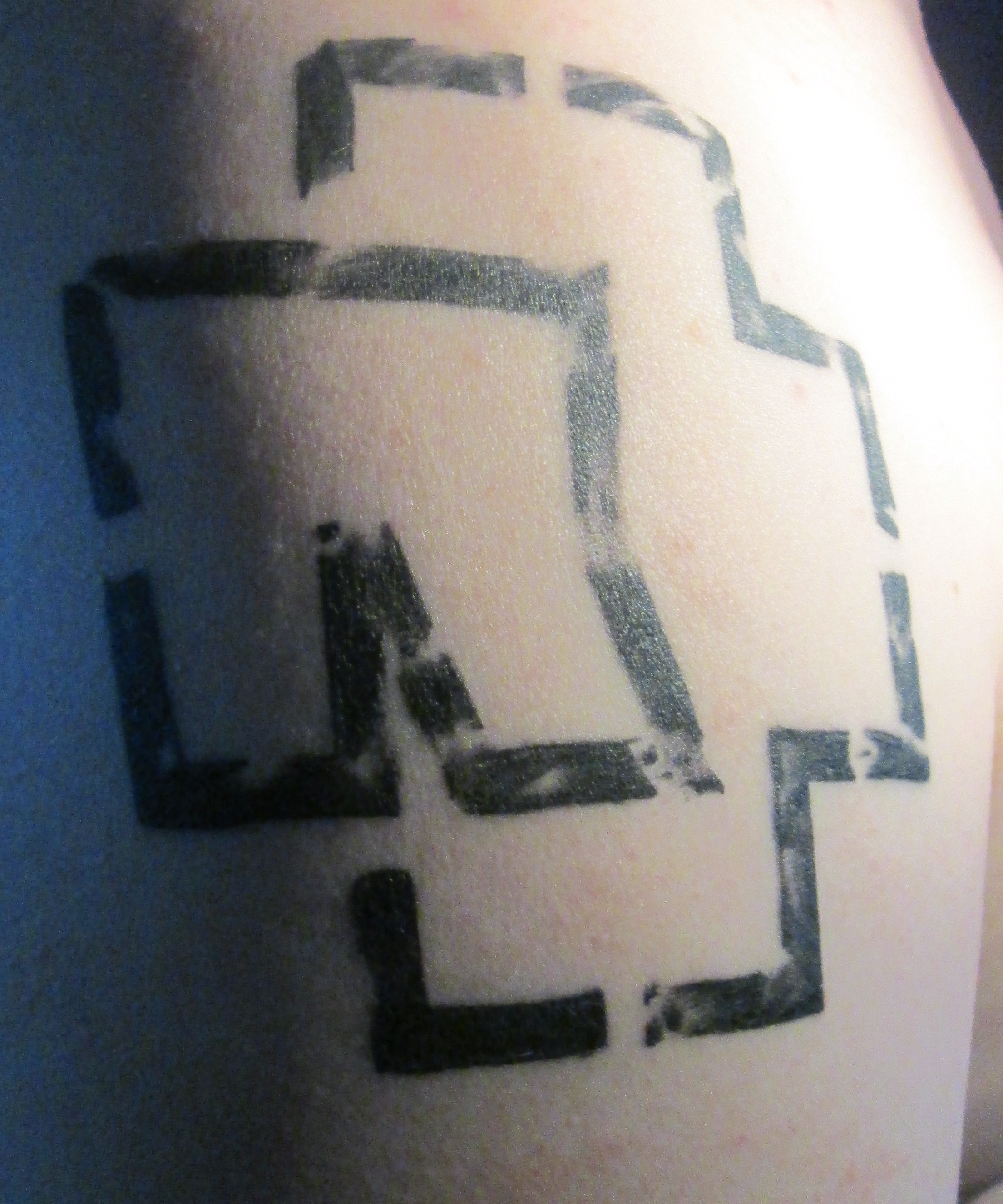 Rammstein Logo Tattoo
