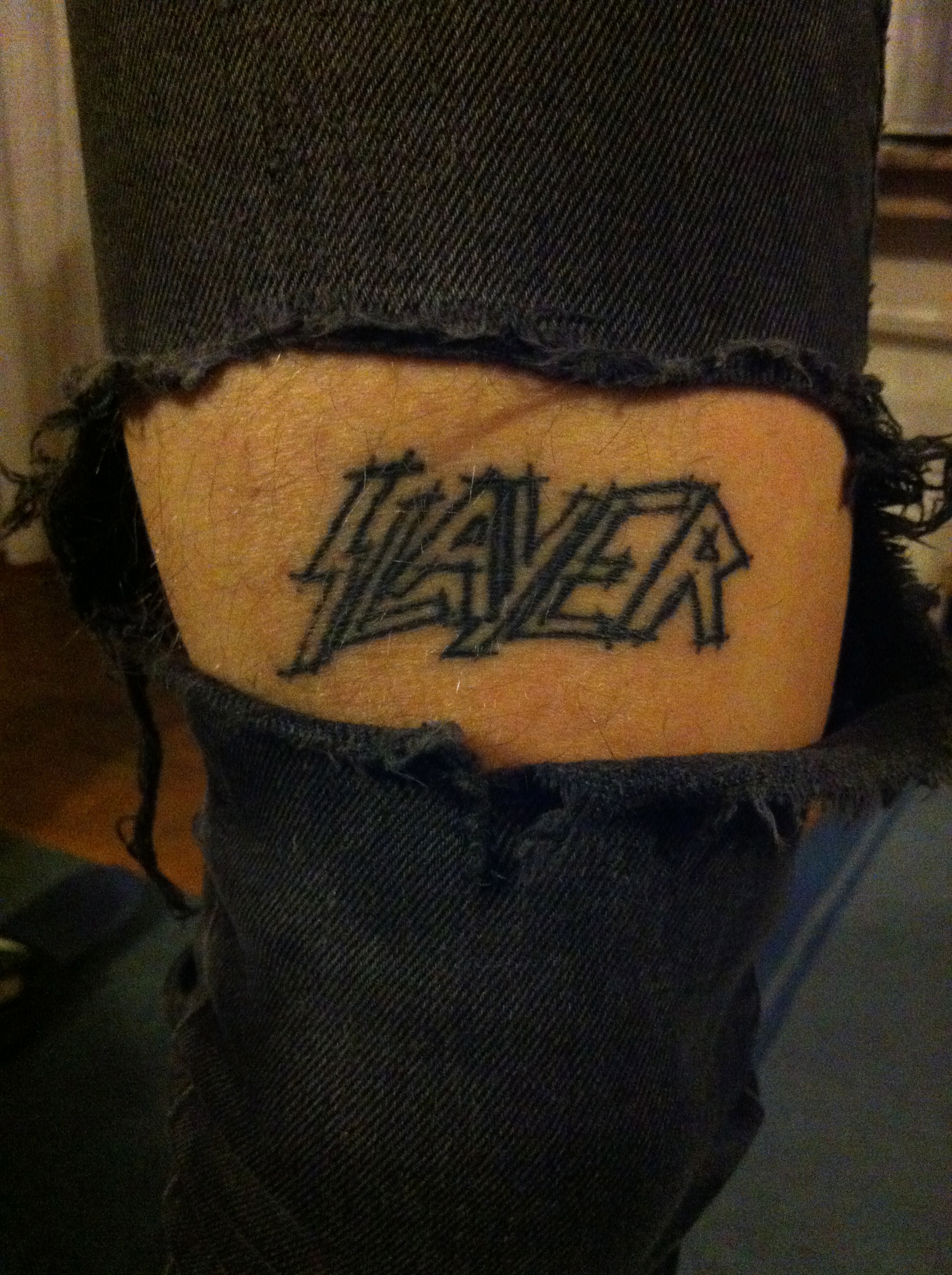 Slayer Logo Tattoo